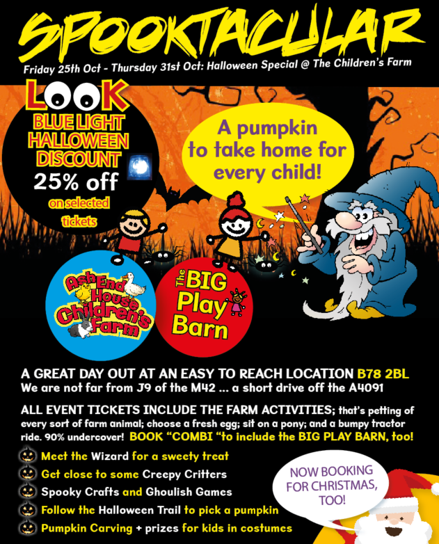 Spooktacular 2024 – The Children's Farm